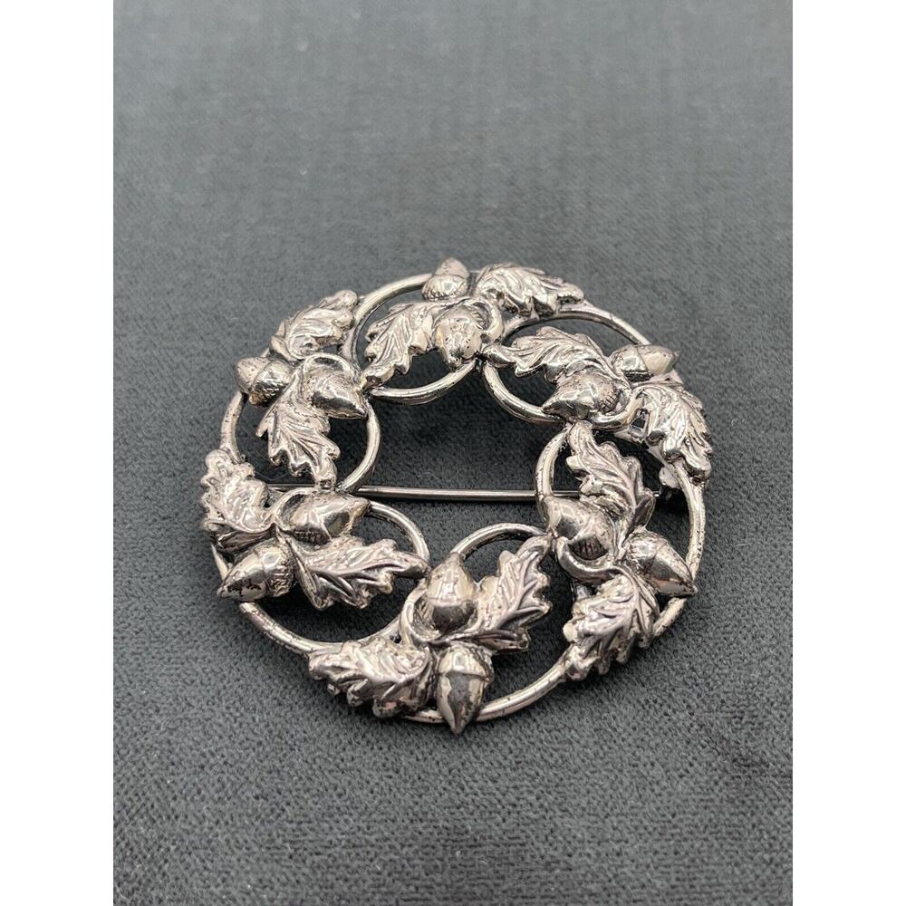 Vintage Dan Craft Sterling Silver Brooch Christmas Tr… - Gem